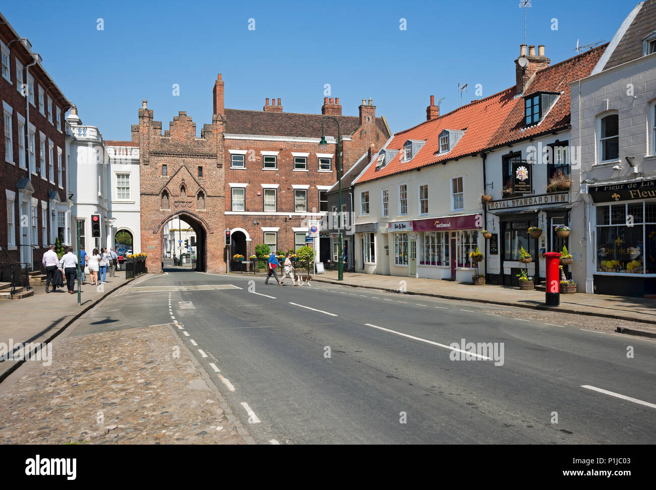 Beverley Yorkshire North Bar Stock Photos & Beverley Yorkshire North ...