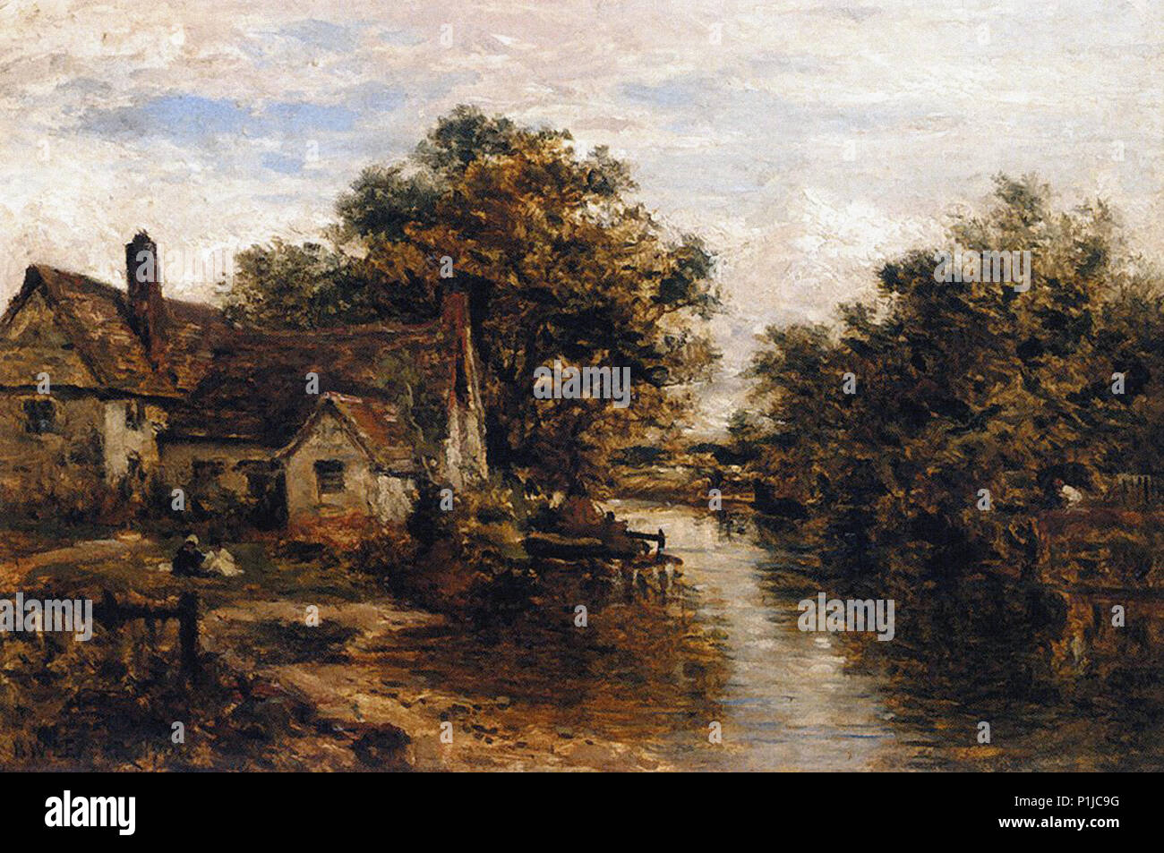 Leader Benjamin Williams - Willy Lott's House the Subject of Constable ...