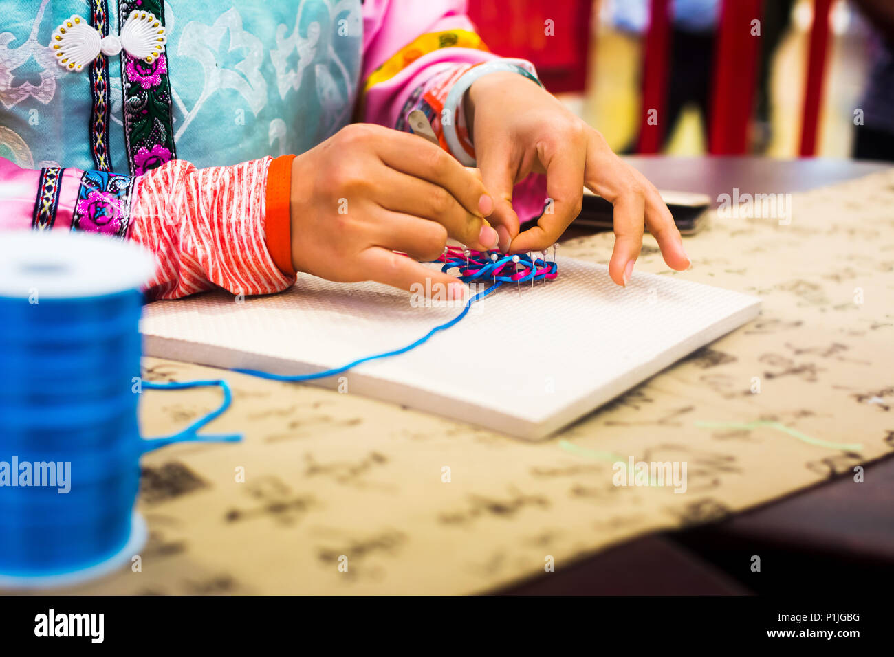 Traditional rope making hi-res stock photography and images - Alamy