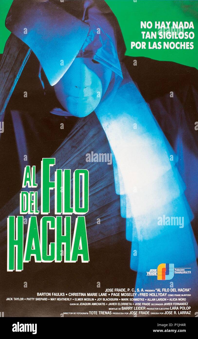 Original Film Title: AL FILO DEL HACHA. English Title: EDGE OF THE AXE ...