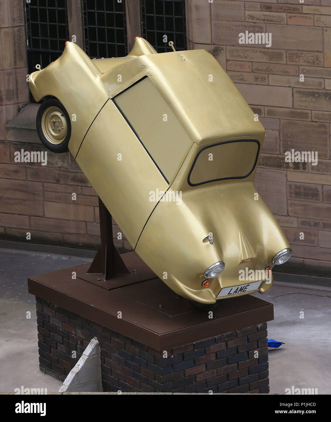 Gold Lame, an art installation by disabled artist Tony Heaton, is ...