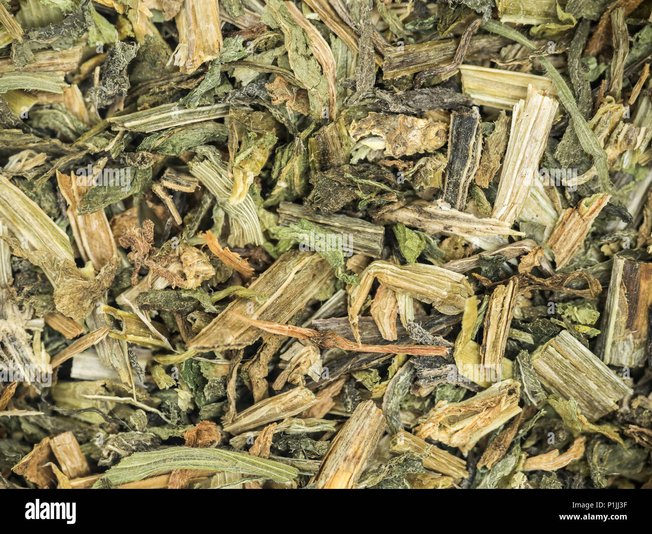 Organic dried cleavers macro for texture or background Stock Photo - Alamy