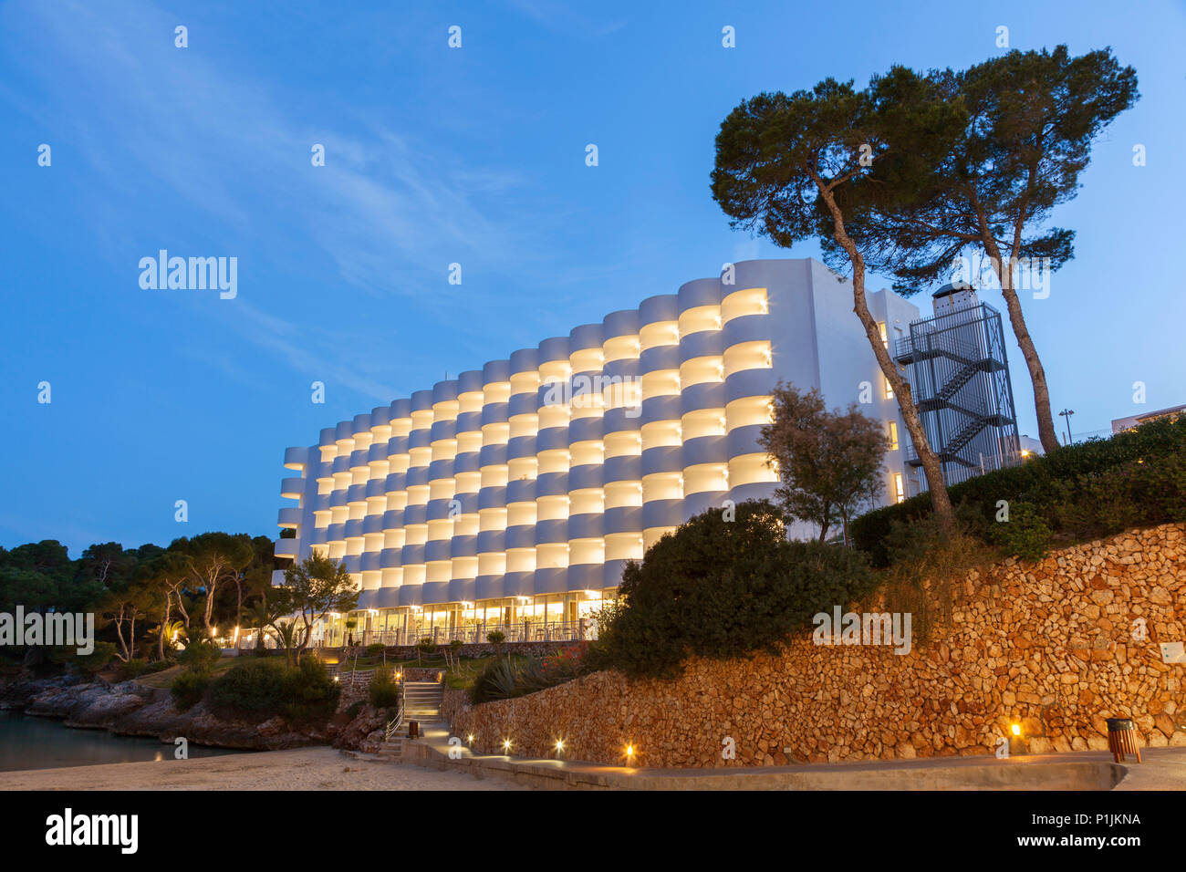 Hotel Cala Ferrera, Cala Egos, Cala Dor, Mallorca, Spain Stock Photo ...