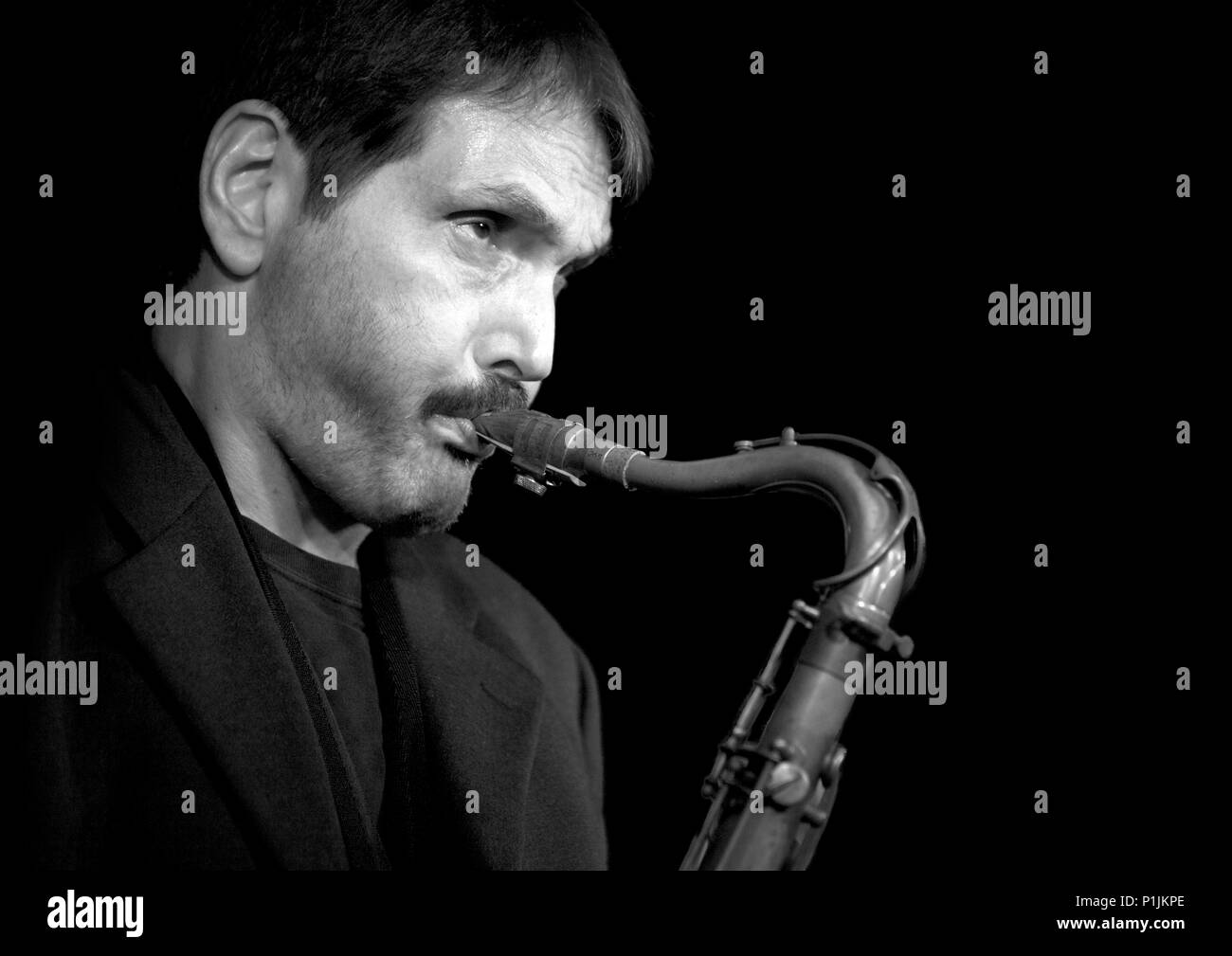 Steve Grossman, 2009. Artist: Alan John Ainsworth Stock Photo - Alamy