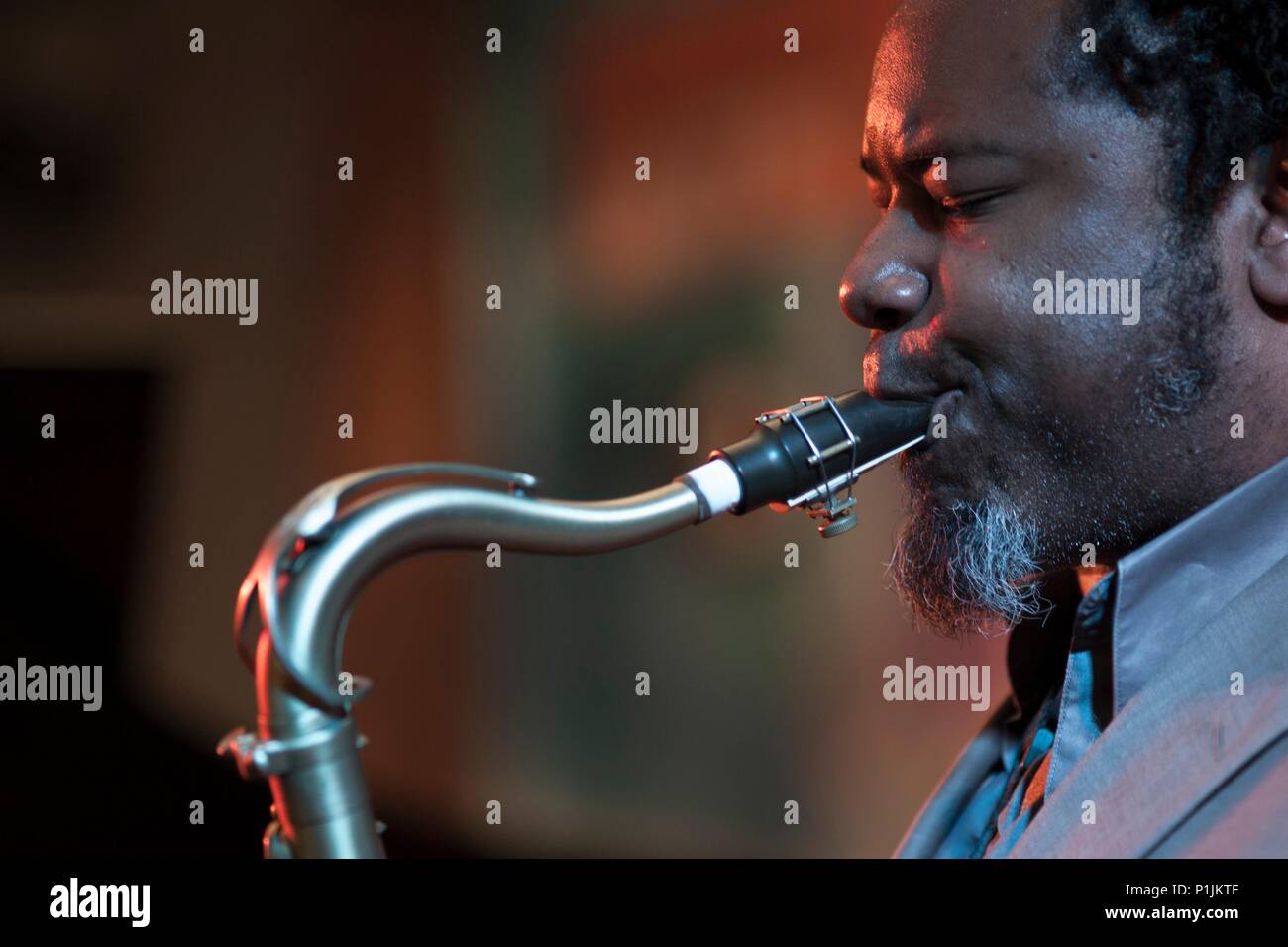 Denys Baptiste, 2011. Artist: Alan John Ainsworth Stock Photo - Alamy