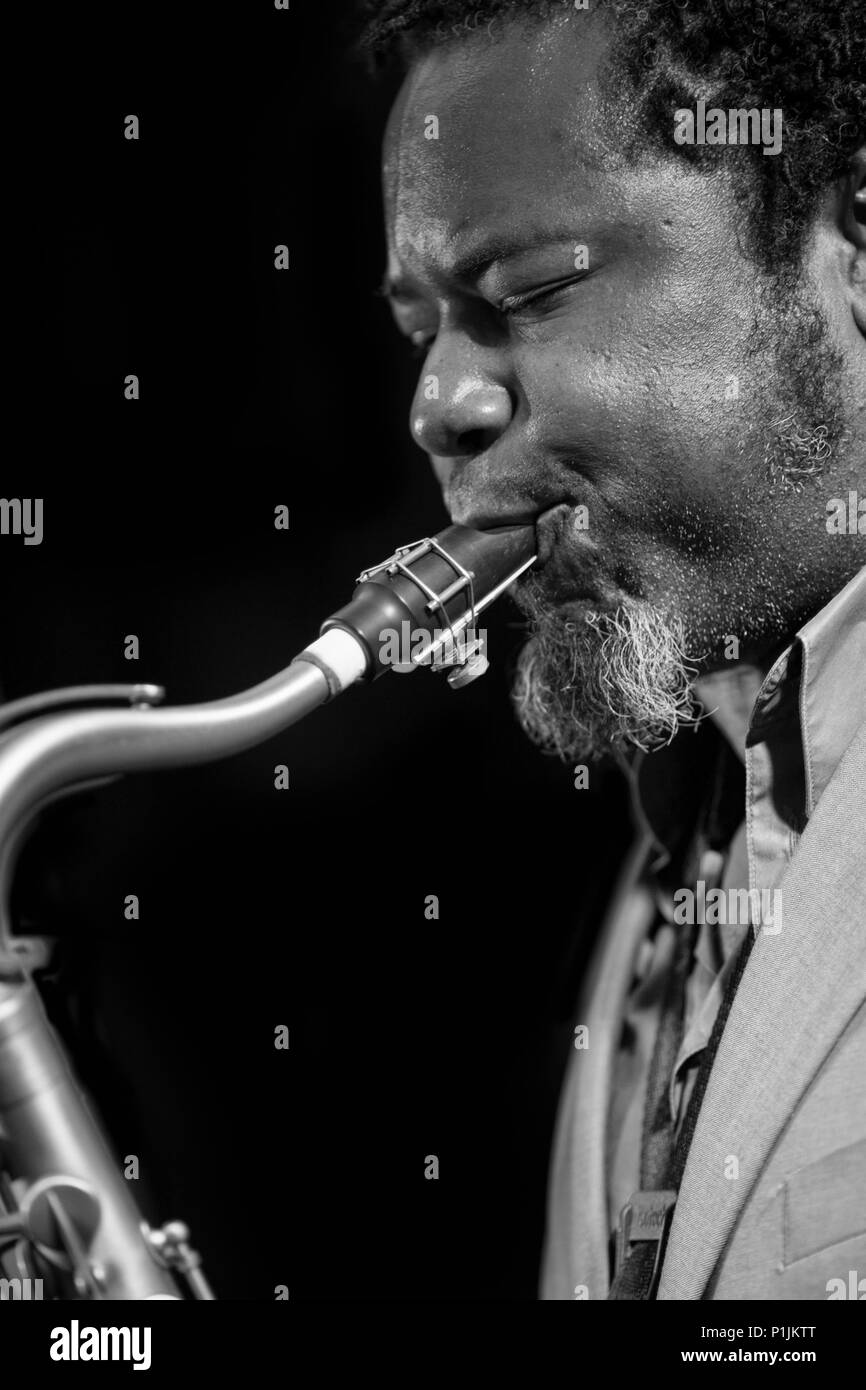 Denys Baptiste, 2011. Artist: Alan John Ainsworth Stock Photo - Alamy