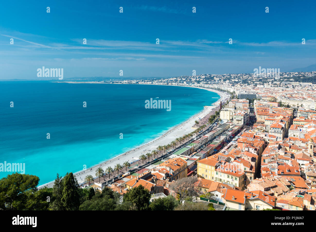 Panoramic view nice coastline hi-res stock photography and images - Alamy