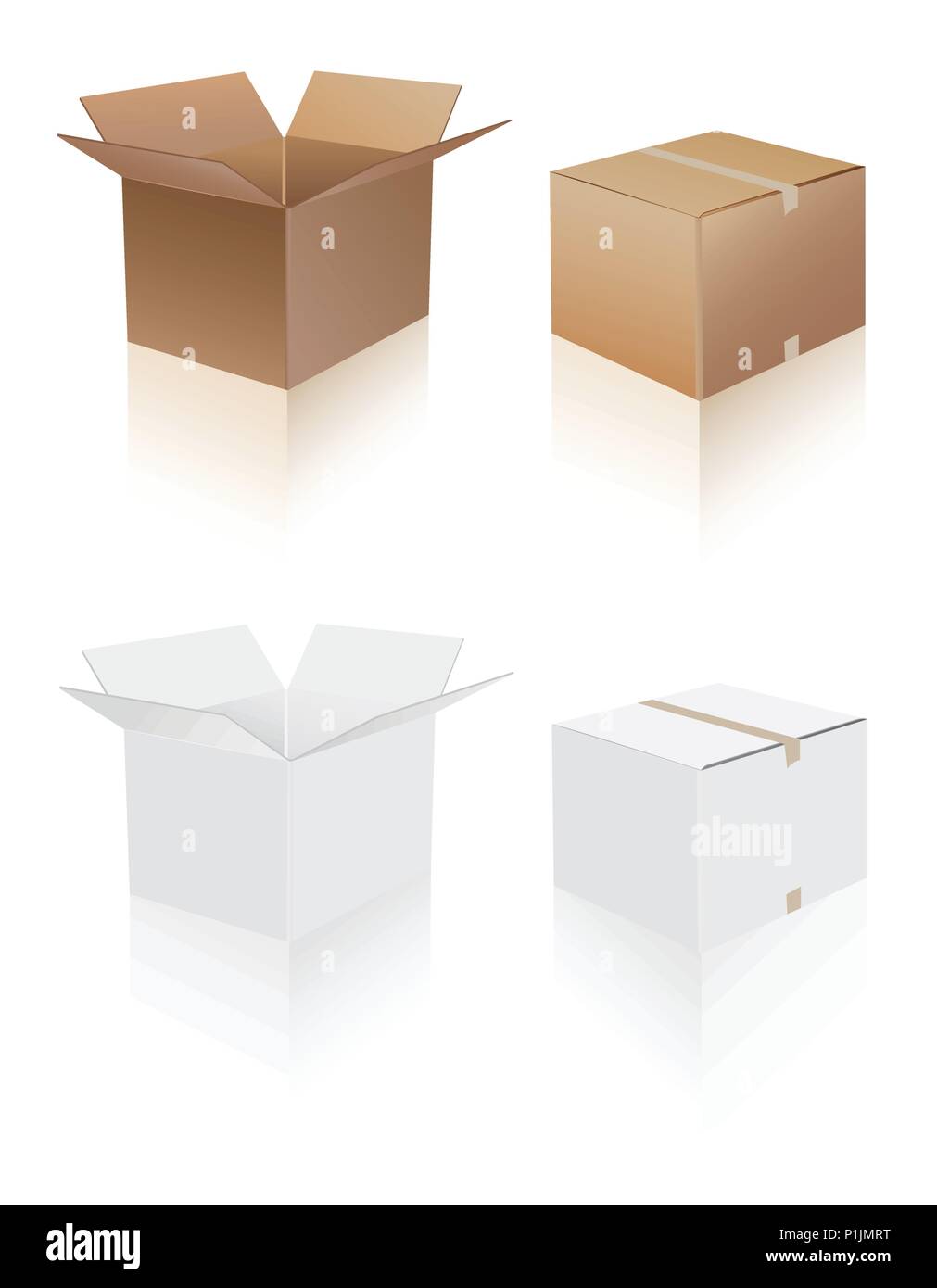 Shipping pack Stock Vector Images - Alamy