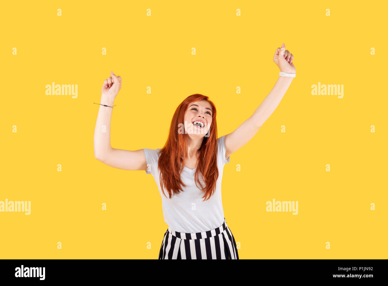 Delighted by content hi-res stock photography and images - Alamy