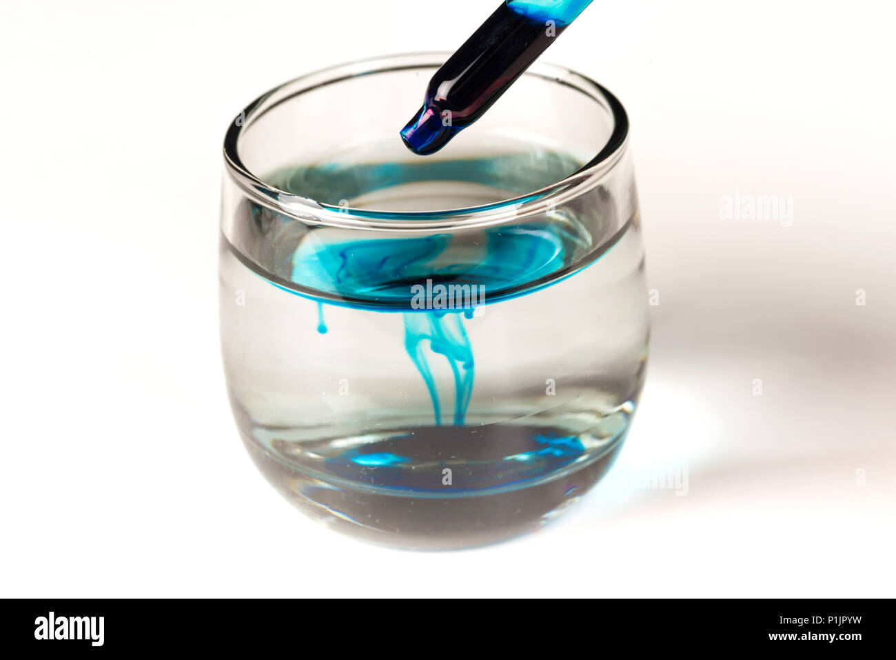 Testing dyes in laboratory condition Stock Photo - Alamy