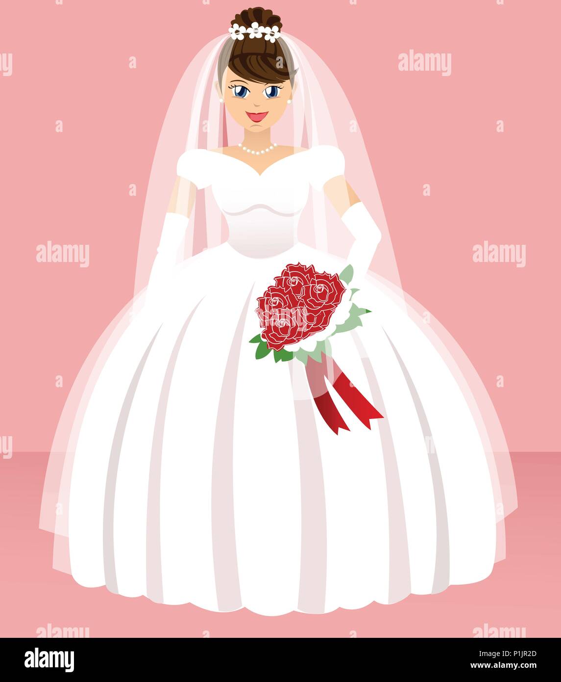 Wedding - bride Stock Vector Image & Art - Alamy