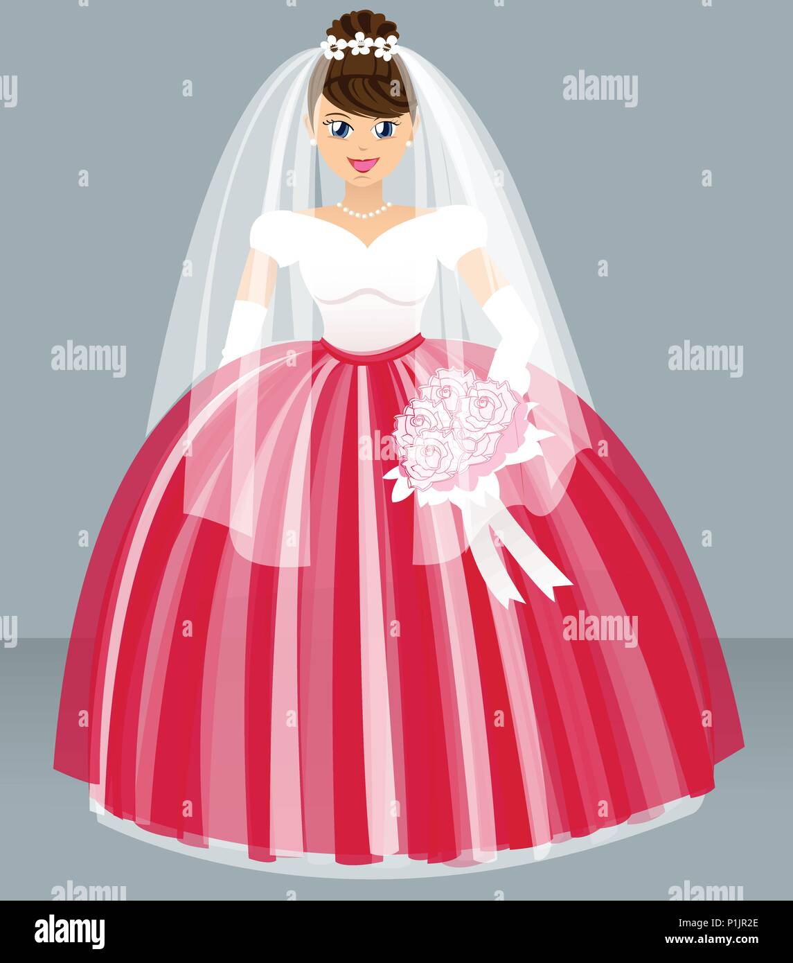 Wedding - bride Stock Vector Image & Art - Alamy