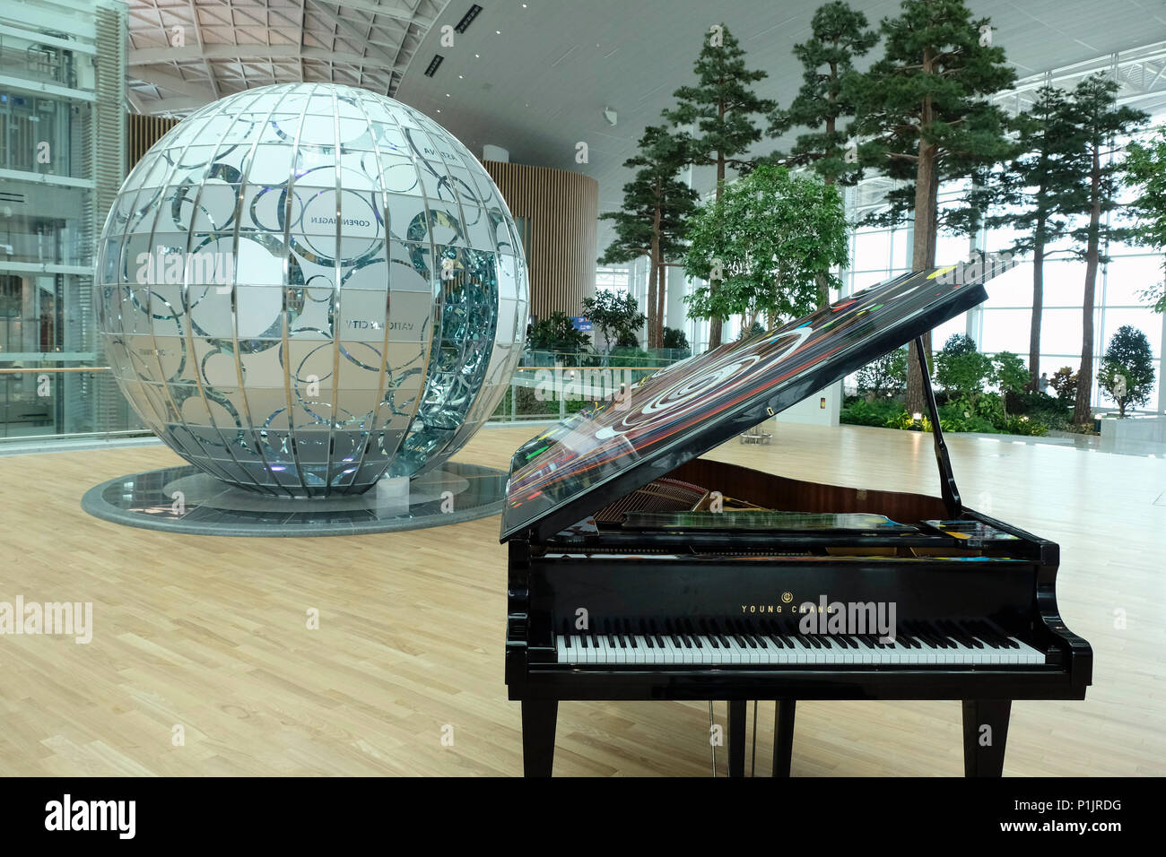 Art installation named Dreaming Space by Oh Soon Mi at terminal 2 of ...