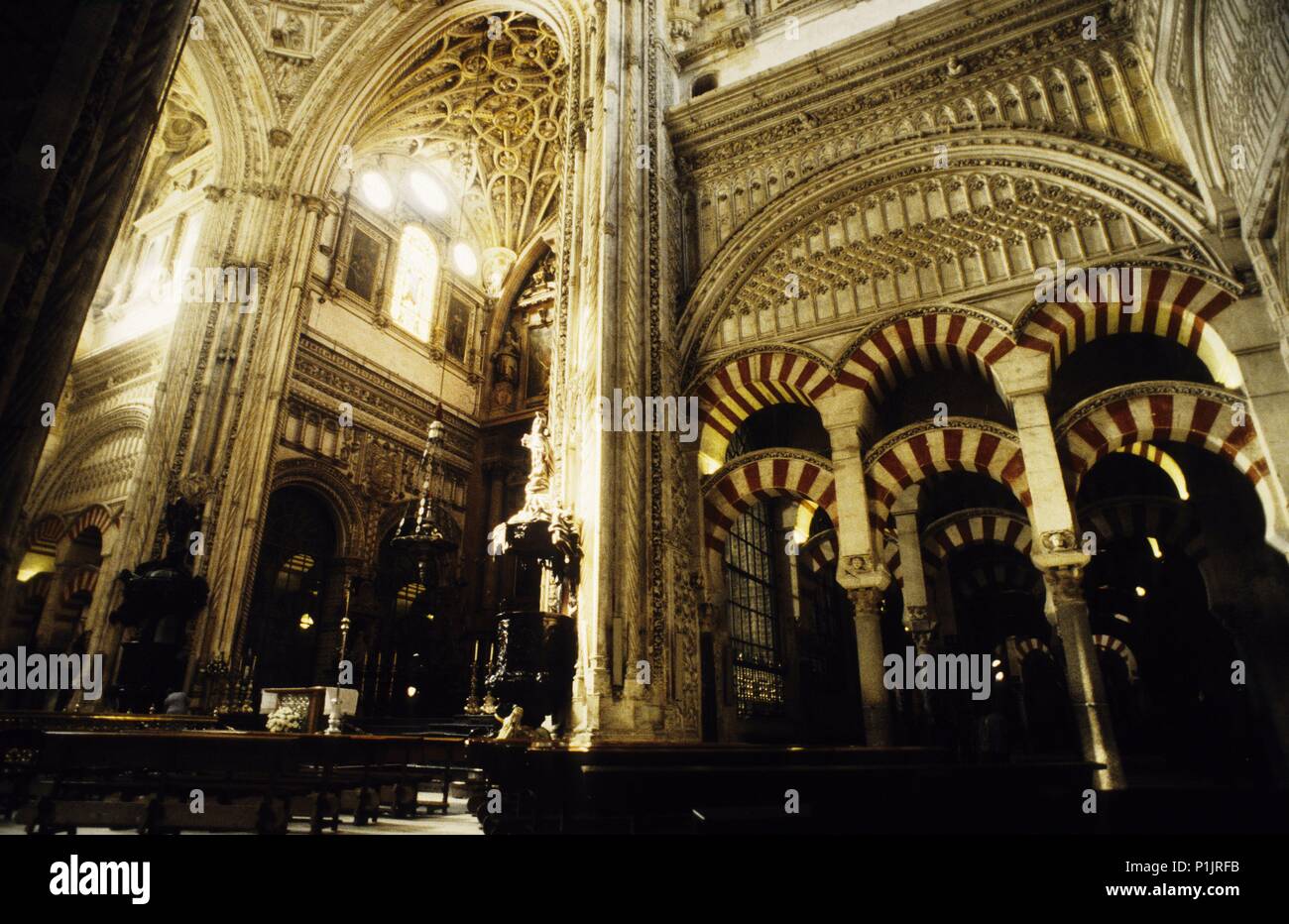 Mosque & Cathedral, with juxtaposition of islamic and christian gothic ...