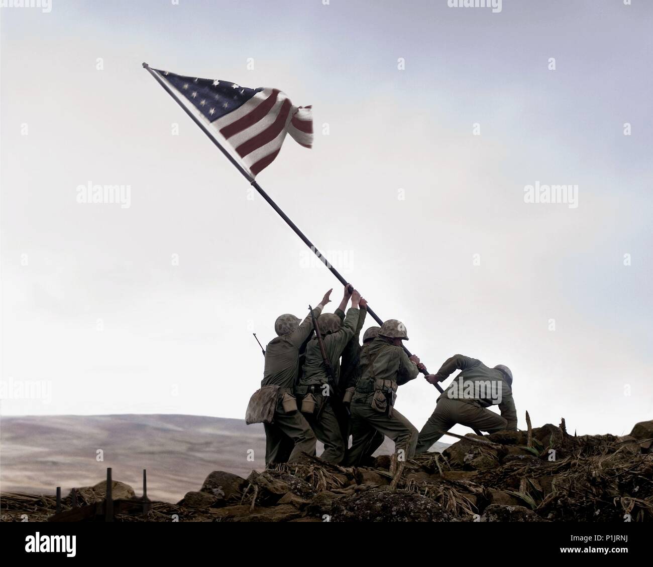Original Film Title: FLAGS OF OUR FATHERS. English Title: FLAGS OF OUR ...