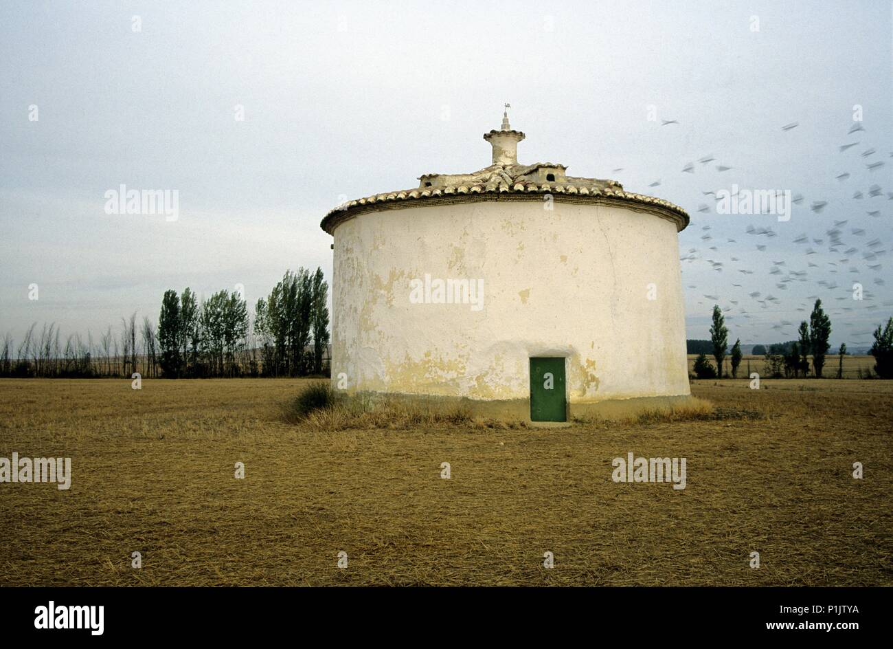 near Calzadilla de la Cueza, dovecot (Sant James pilgrimage way to ...