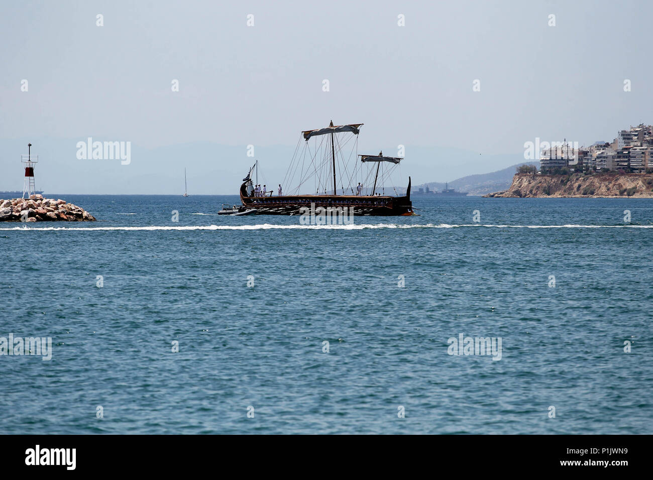 Olympias is a reconstruction of an ancient Athenian trireme and an ...