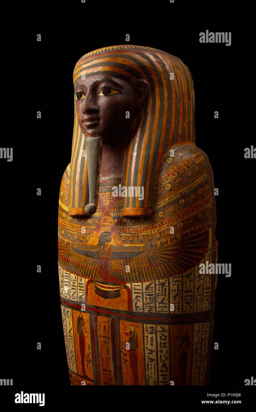 Djeddjehutefankh coffin, Third Intermediate Period (Egypt), c1070-715 ...