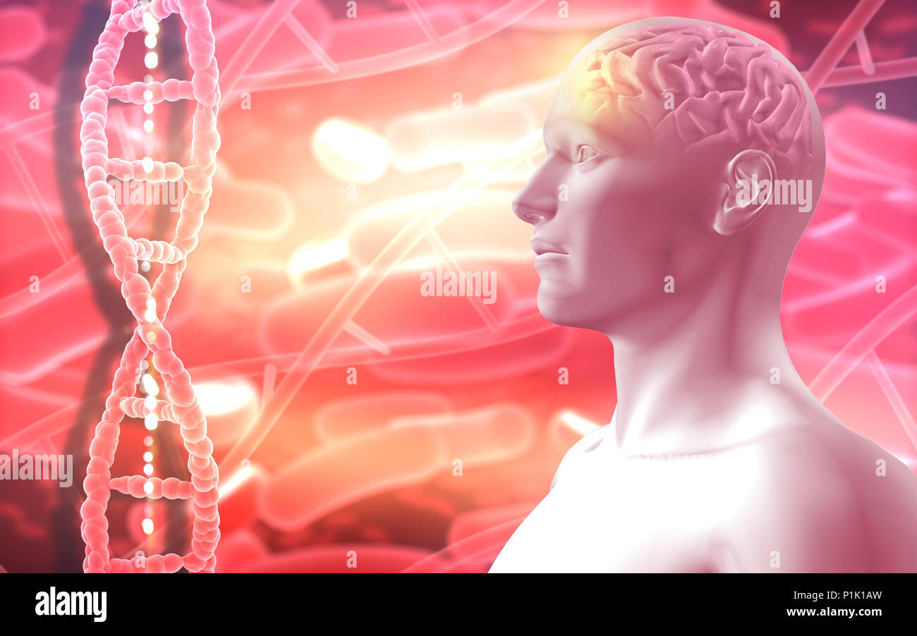 Dna strands with magnifying glass hi-res stock photography and images ...