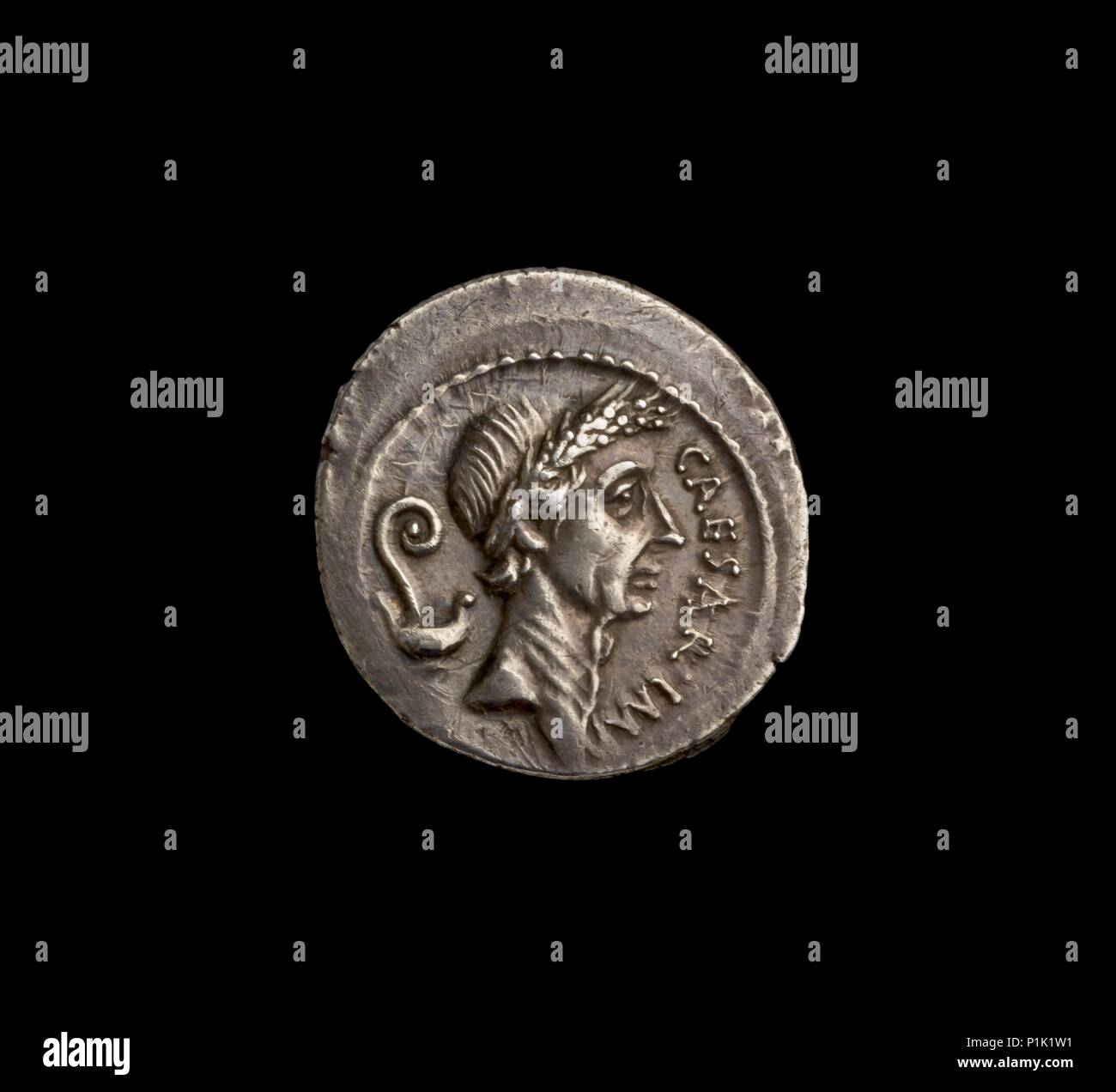 Roman Republican Coin, 44 BC Dimension: diameter: 20 mmweight: 3.31 ...
