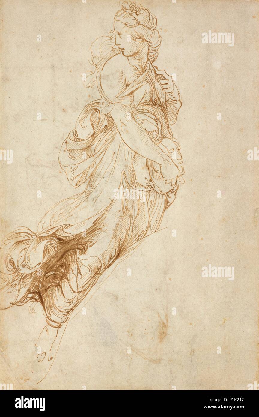 Raphael female study ashmolean hi-res stock photography and images - Alamy