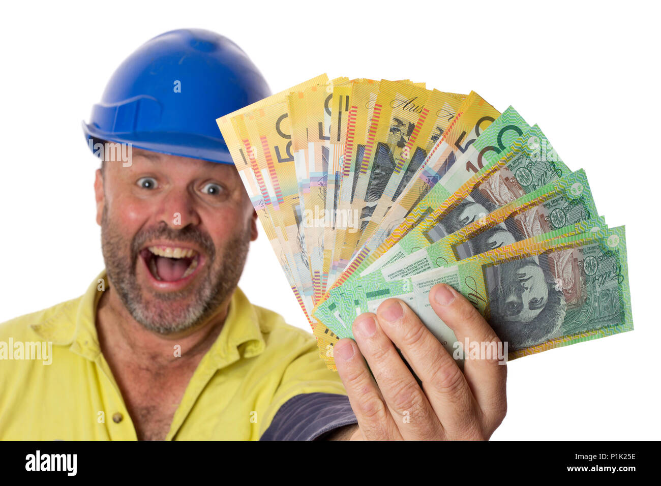 Australian construction worker hi-res stock photography and images - Alamy