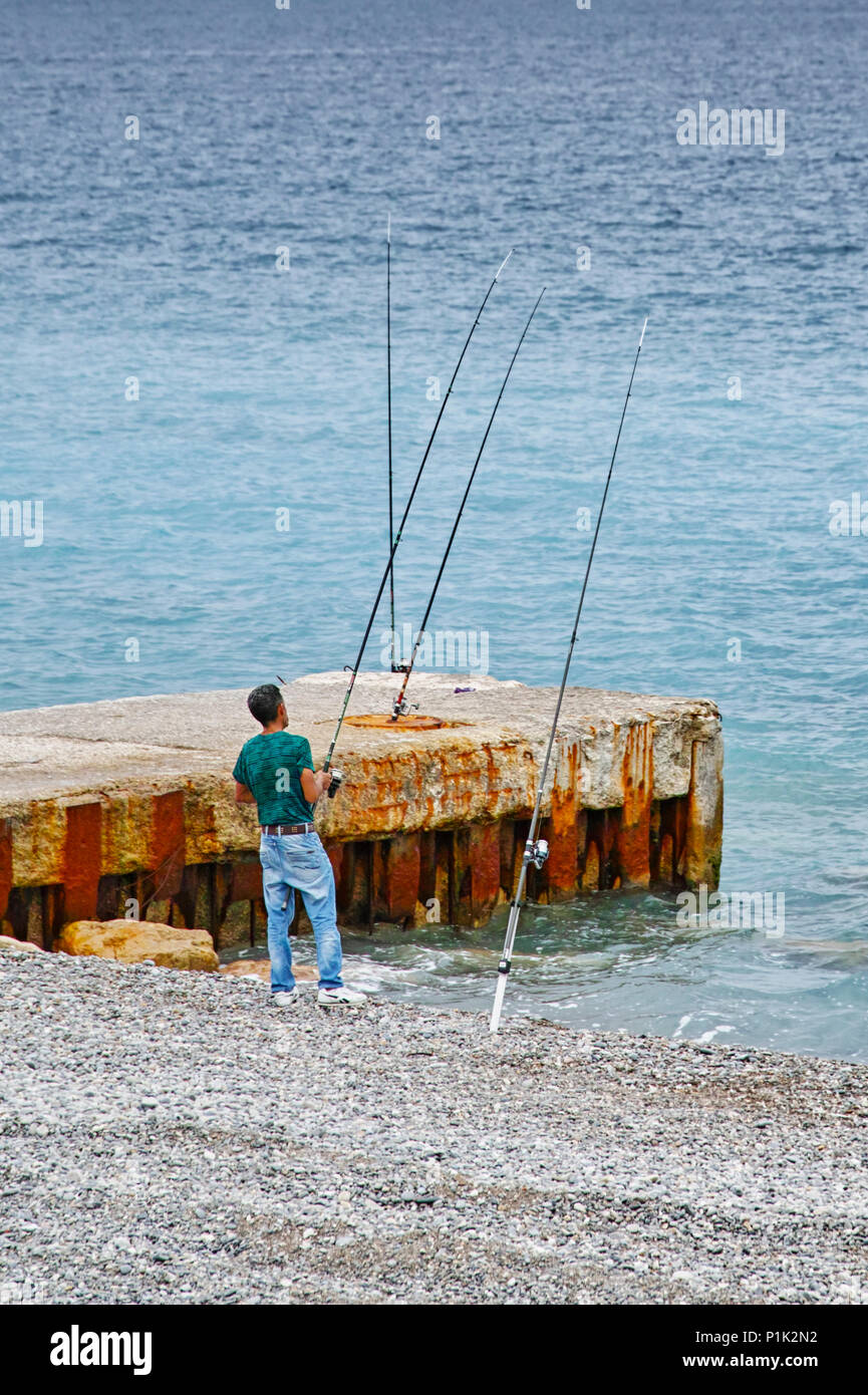 Angler fish sea beach hi-res stock photography and images - Alamy