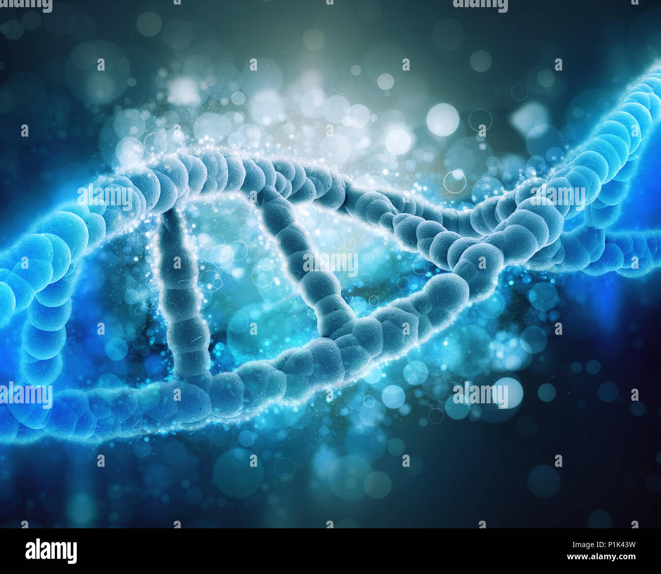 3D medical background with DNA strand Stock Photo - Alamy
