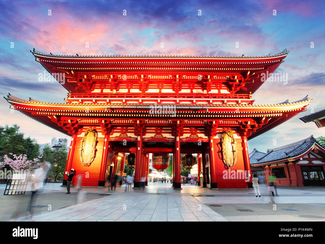 Tokyo - Japan, Asakusa Temple Stock Photo - Alamy