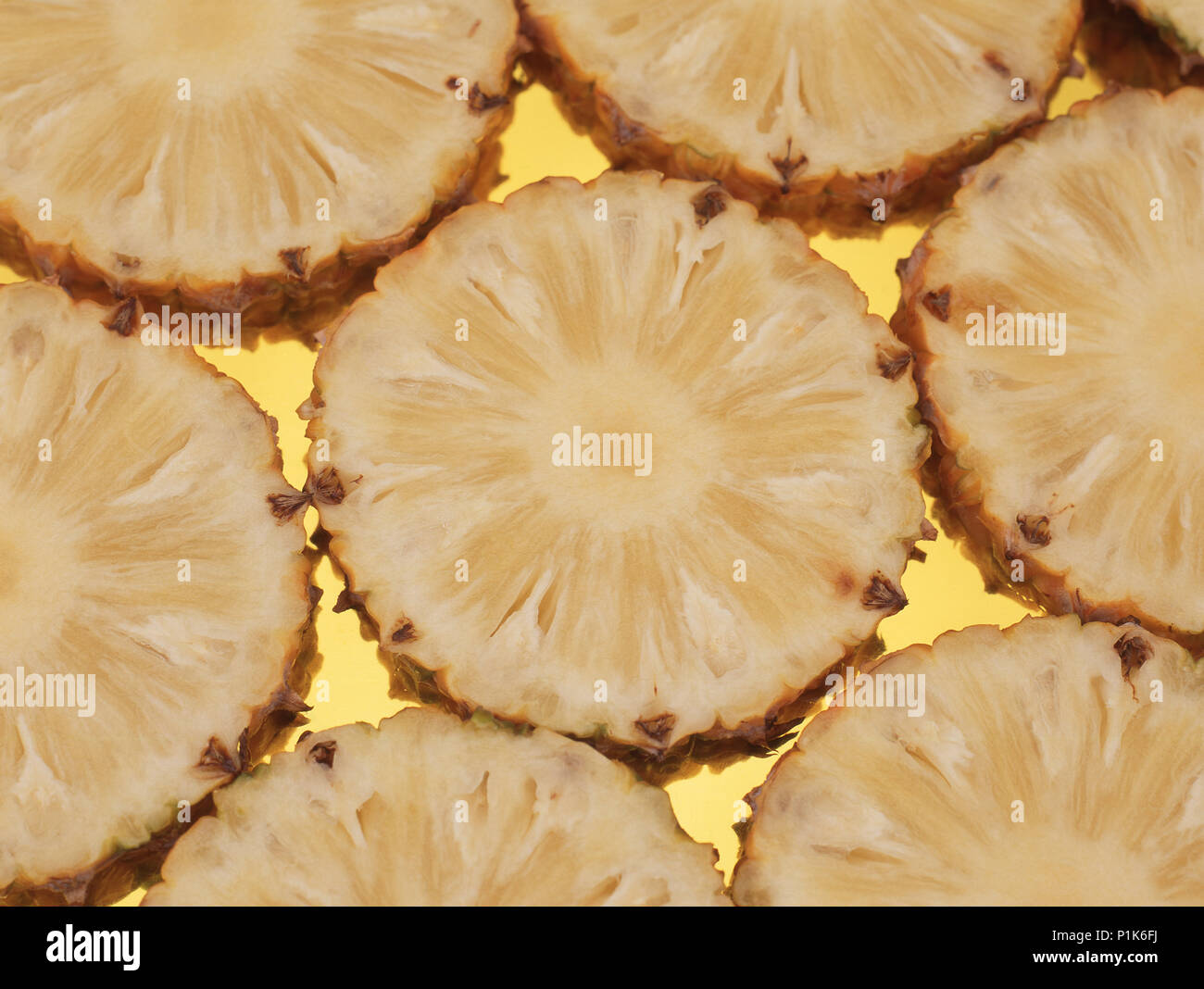 Fruit, pineapple, sliced Stock Photo - Alamy