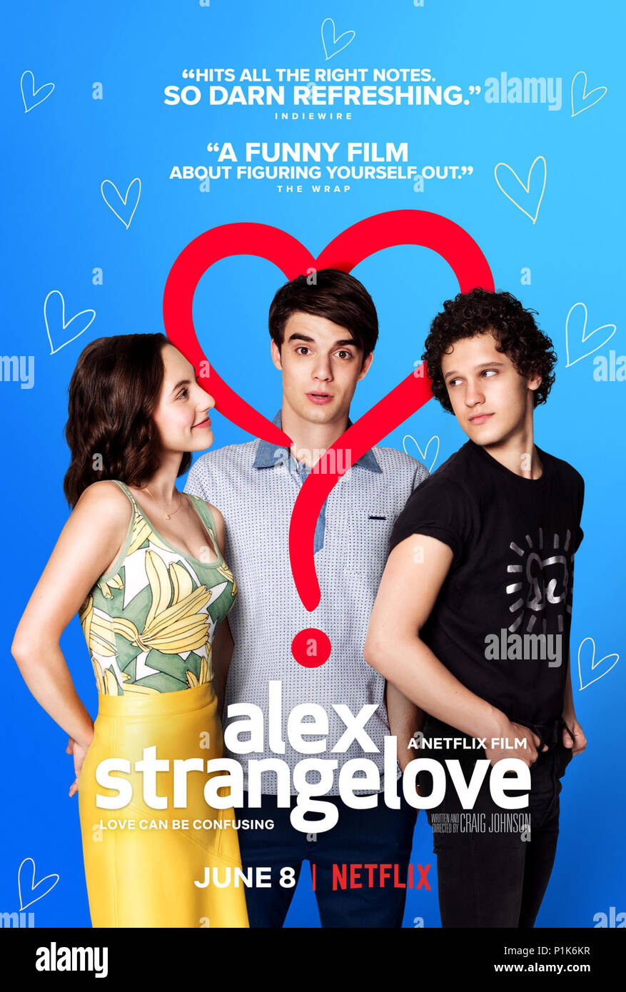 ALEX STRANGELOVE, US poster, from left: Madeline Weinstein, Daniel ...