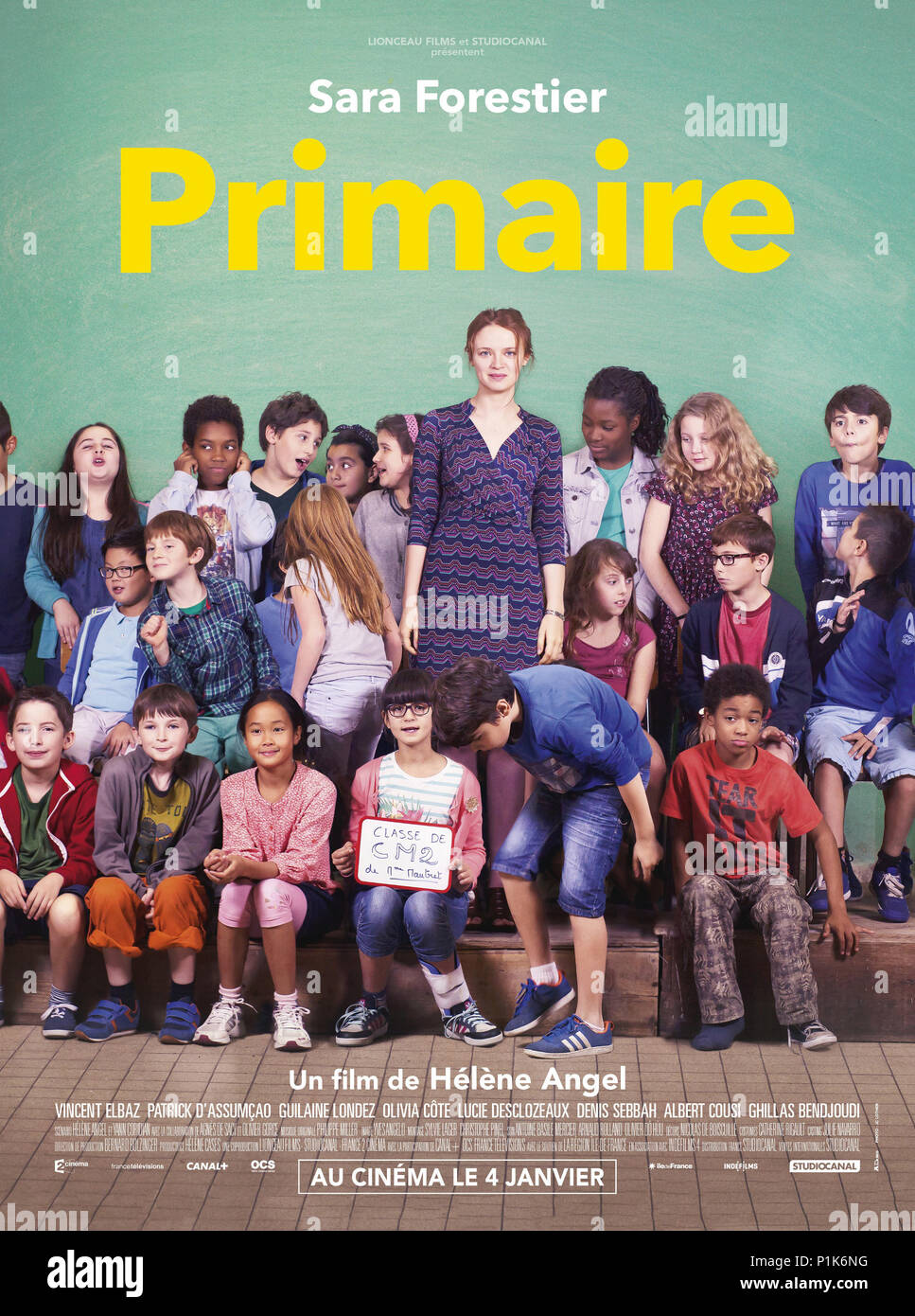 ELEMENTARY, (aka PRIMAIRE), French poster, top center: Sara Forestier ...