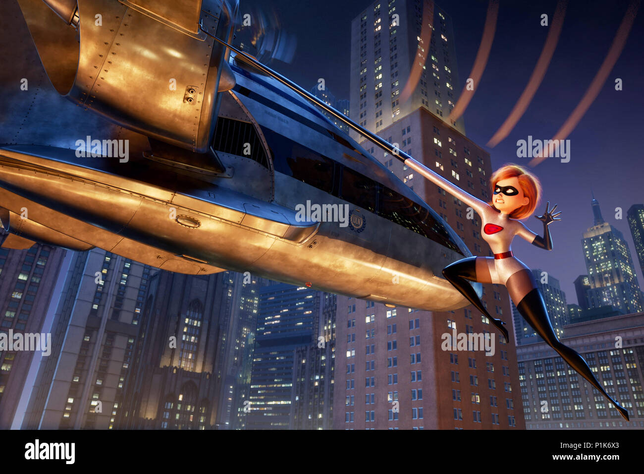 INCREDIBLES 2, Elastigirl (voice: Holly Hunter), 2018. © Walt Disney ...