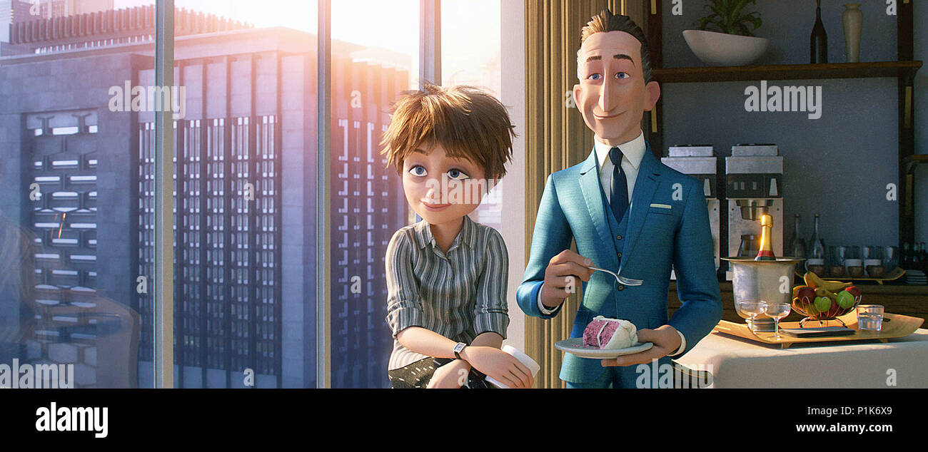 INCREDIBLES 2, from left: Evelyn Deavor (voice: Catherine Keener ...