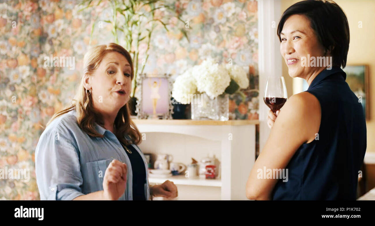 A KID LIKE JAKE, from left: Ann Dowd, Cindy Cheung, 2018. © IFC Films ...