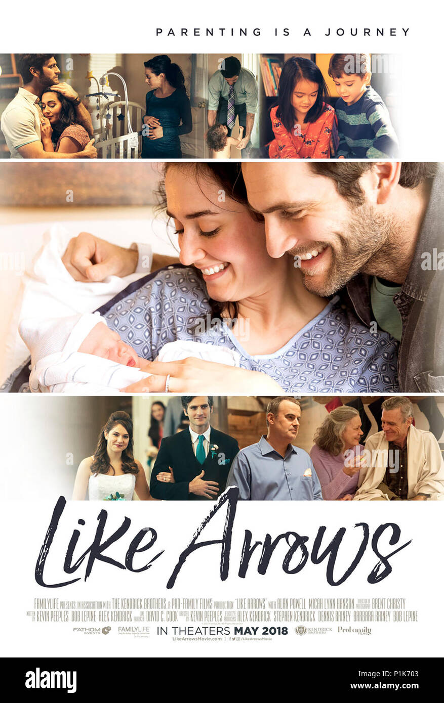 LIKE ARROWS, US poster, center row, from left: Micah Lynn Hanson, Alan ...