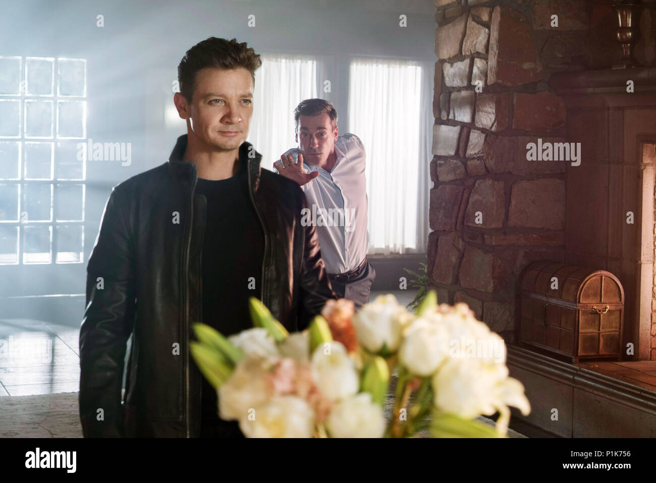 TAG, from left: Jeremy Renner, Jon Hamm, 2018. ph: Kyle Kaplan ...