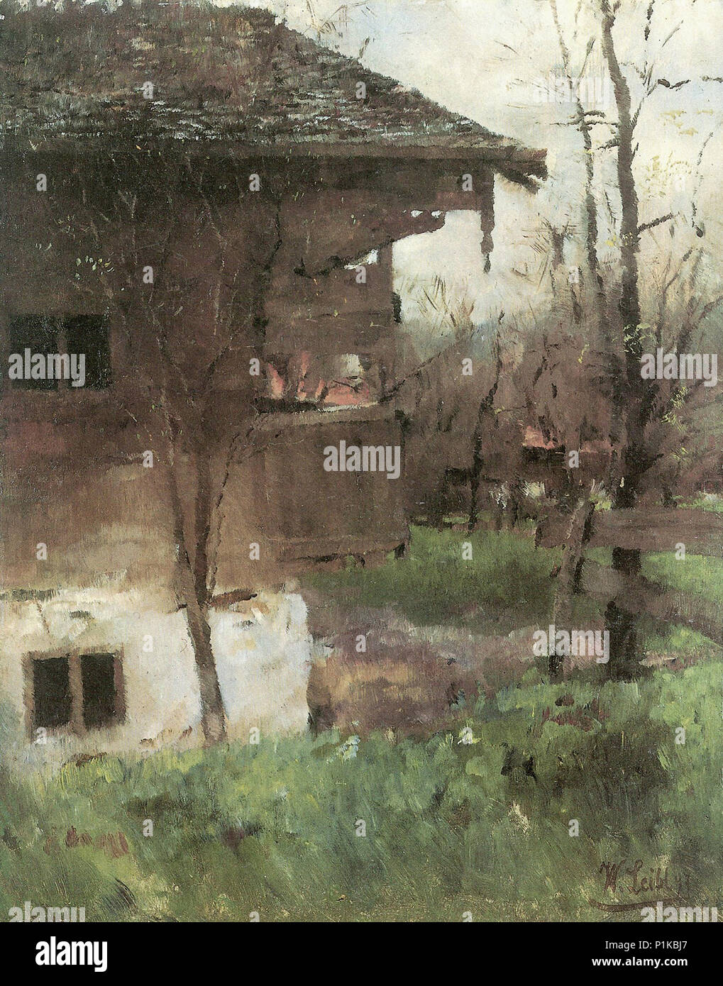 Leibl wilhelm hi-res stock photography and images - Alamy