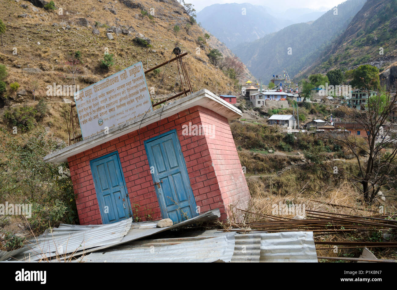 Syabrubesi, Kathmandu, Nepal Stock Photo - Alamy