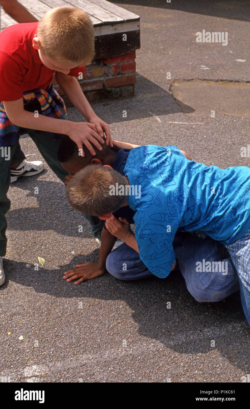 Playground bullying hi-res stock photography and images - Alamy