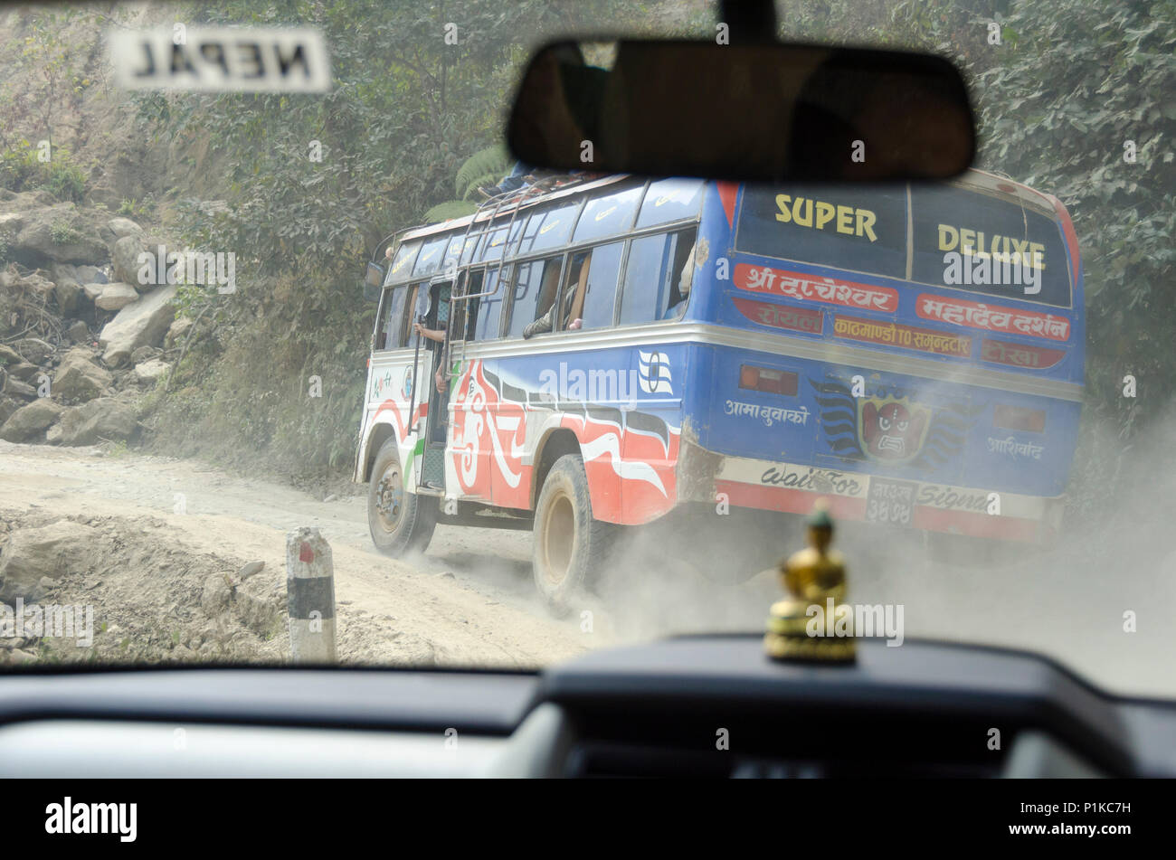 Kathmandu road hi-res stock photography and images - Alamy