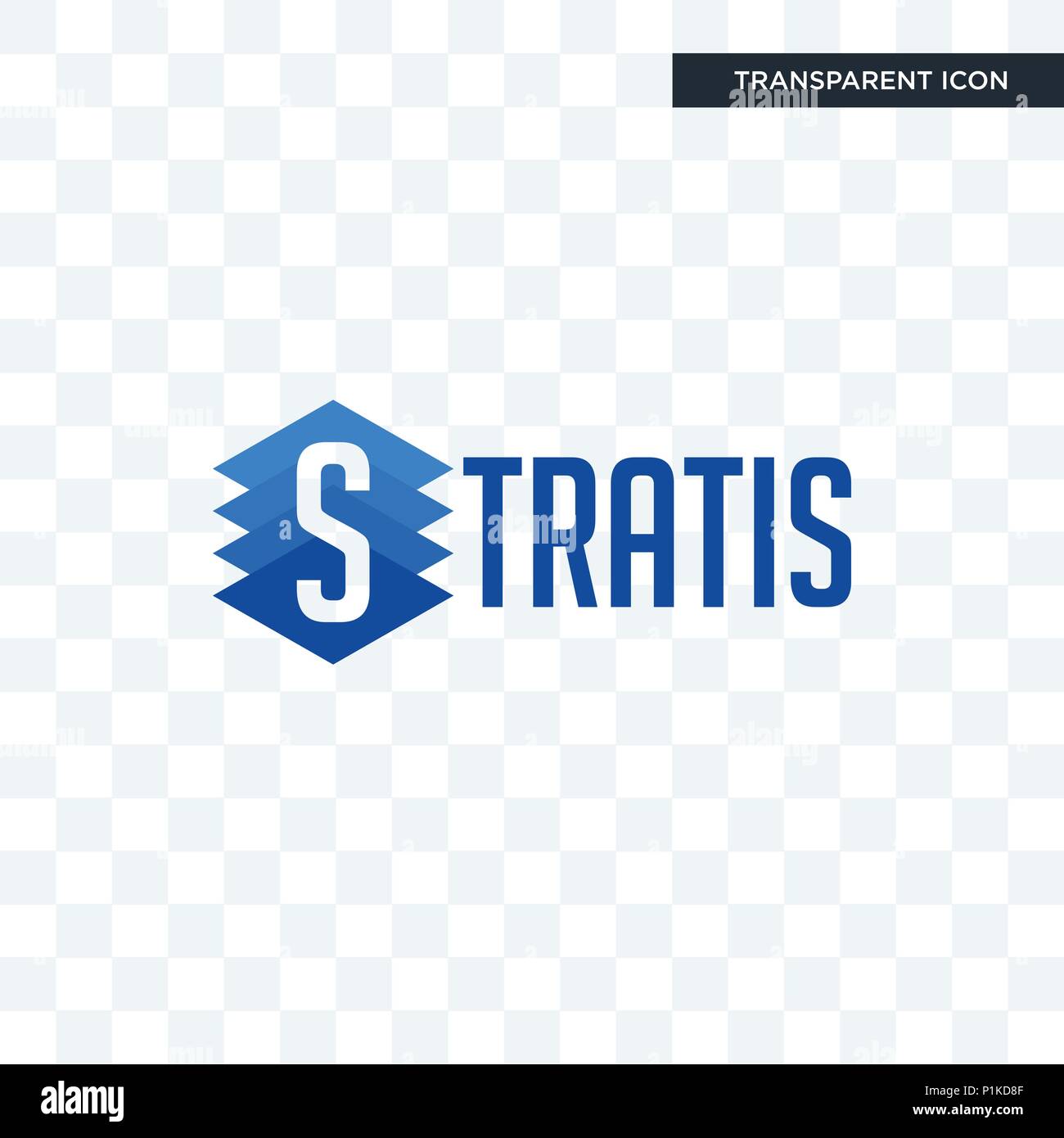 stratis vector icon isolated on transparent background, stratis logo concept Stock Vector Image ...