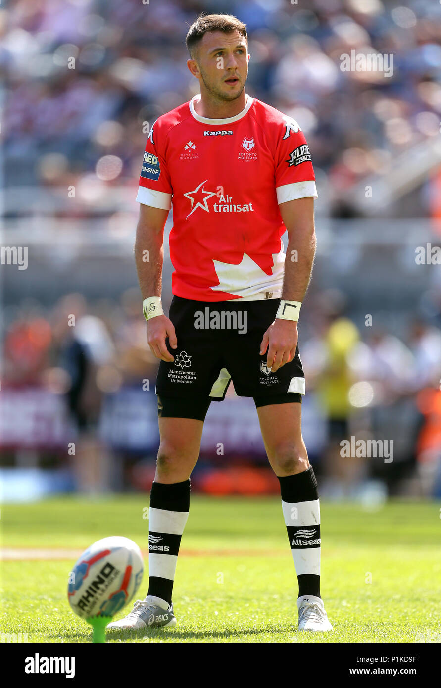 Toronto Wolfpacks' Ryan Brierley Stock Photo - Alamy
