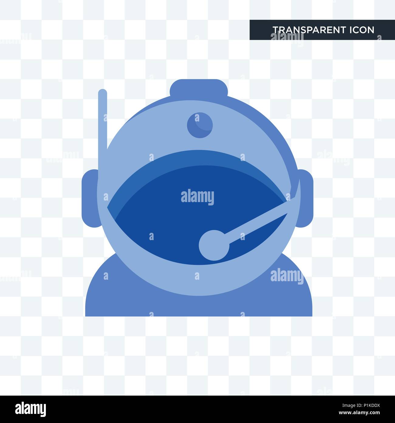 astronaut helmet vector icon isolated on transparent background ...