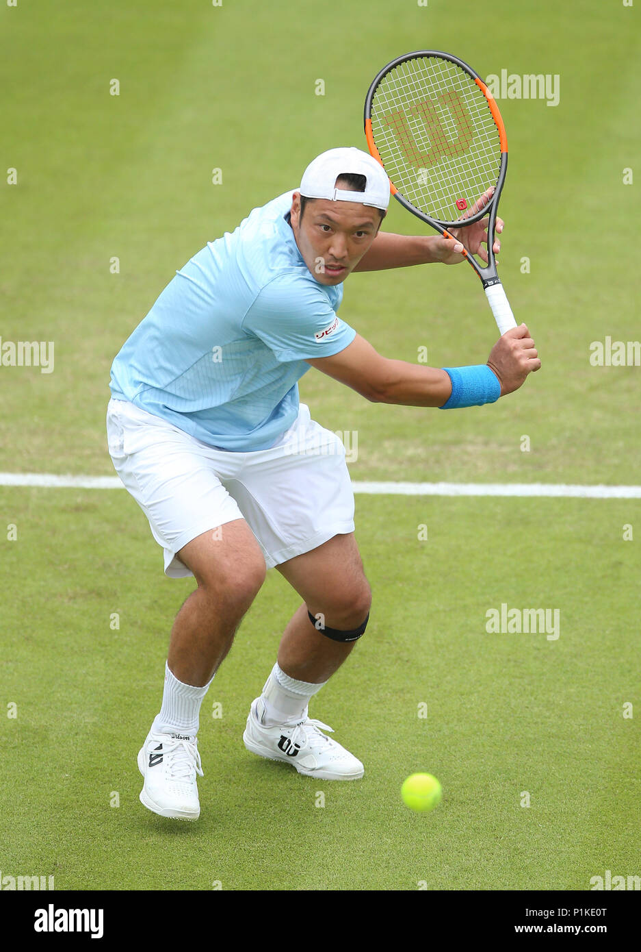 Japan's Tatsuma Ito during day two of the Nature Valley Open at ...