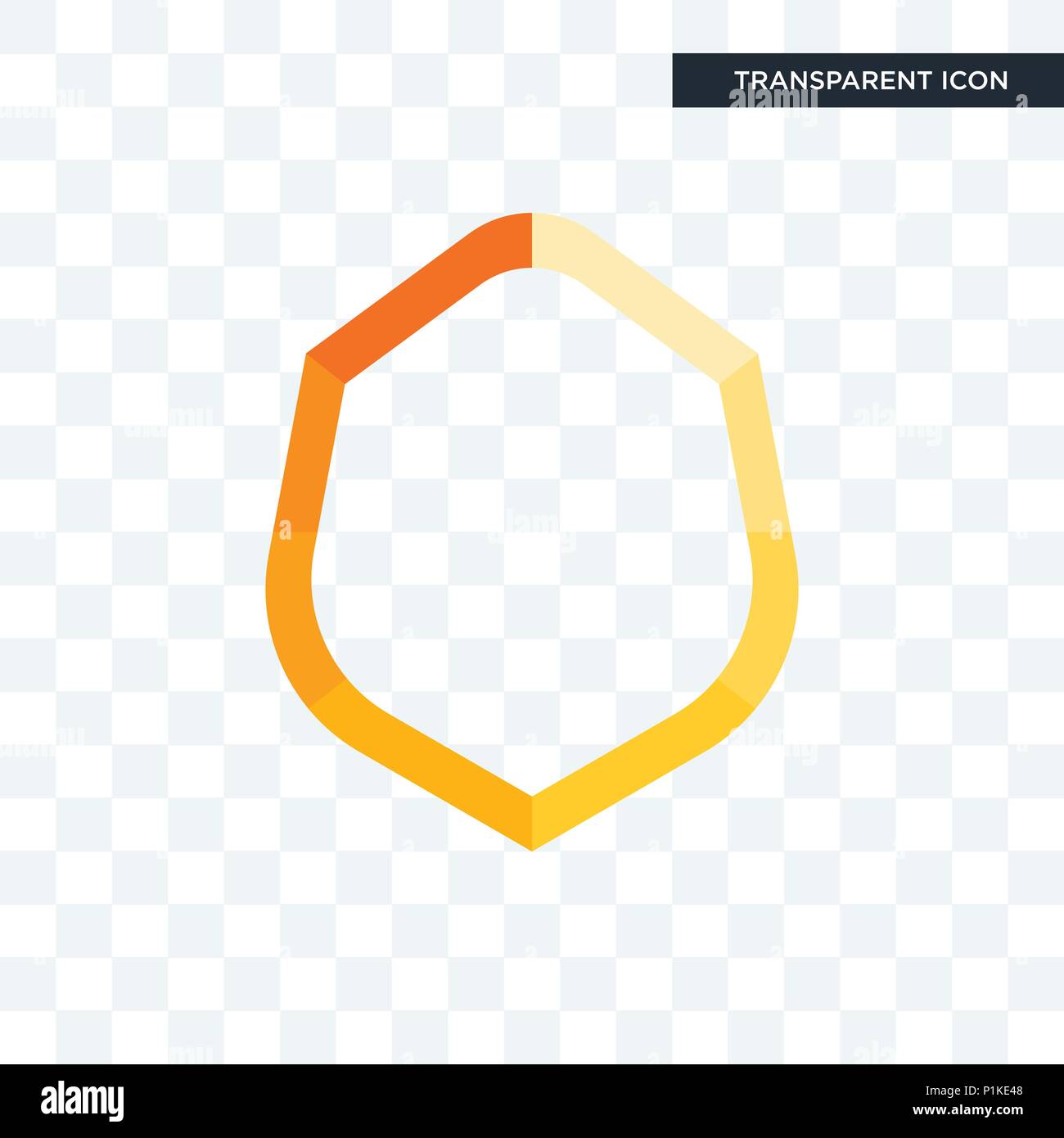 crest vector icon isolated on transparent background, crest logo ...