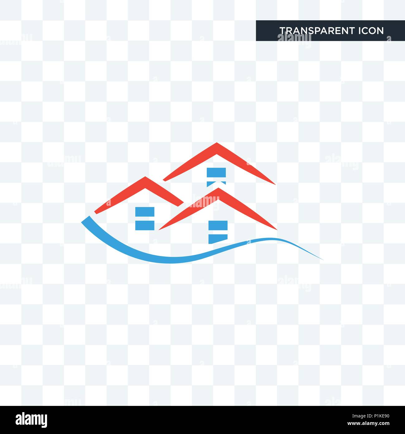 emlak vector icon isolated on transparent background, emlak logo ...