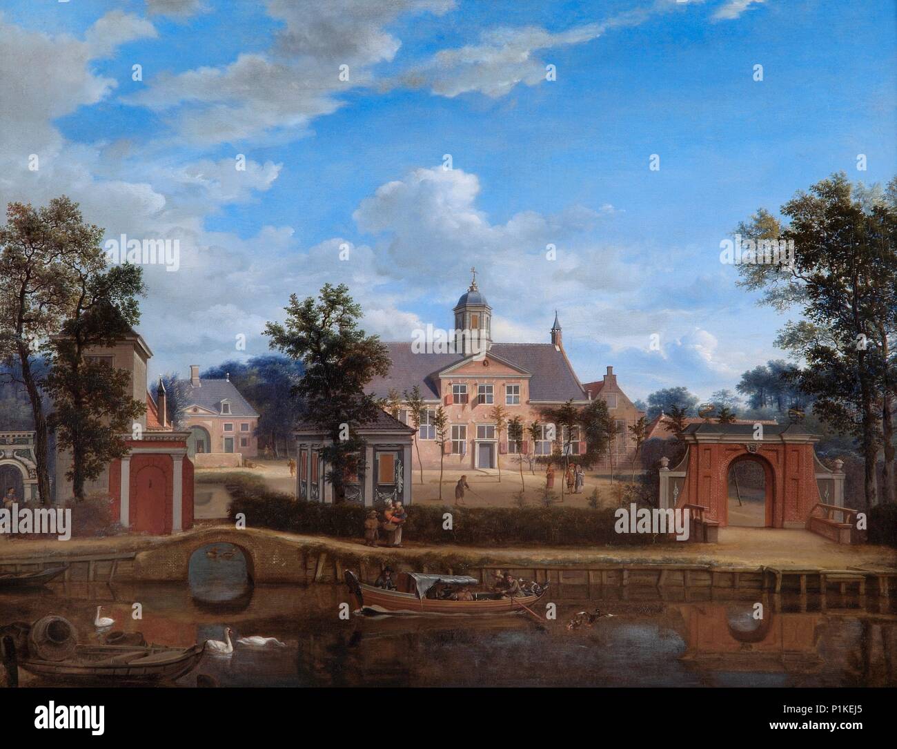 'The Chateau of Goudestein, on the River Vecht, near Maarsen', c1674 ...