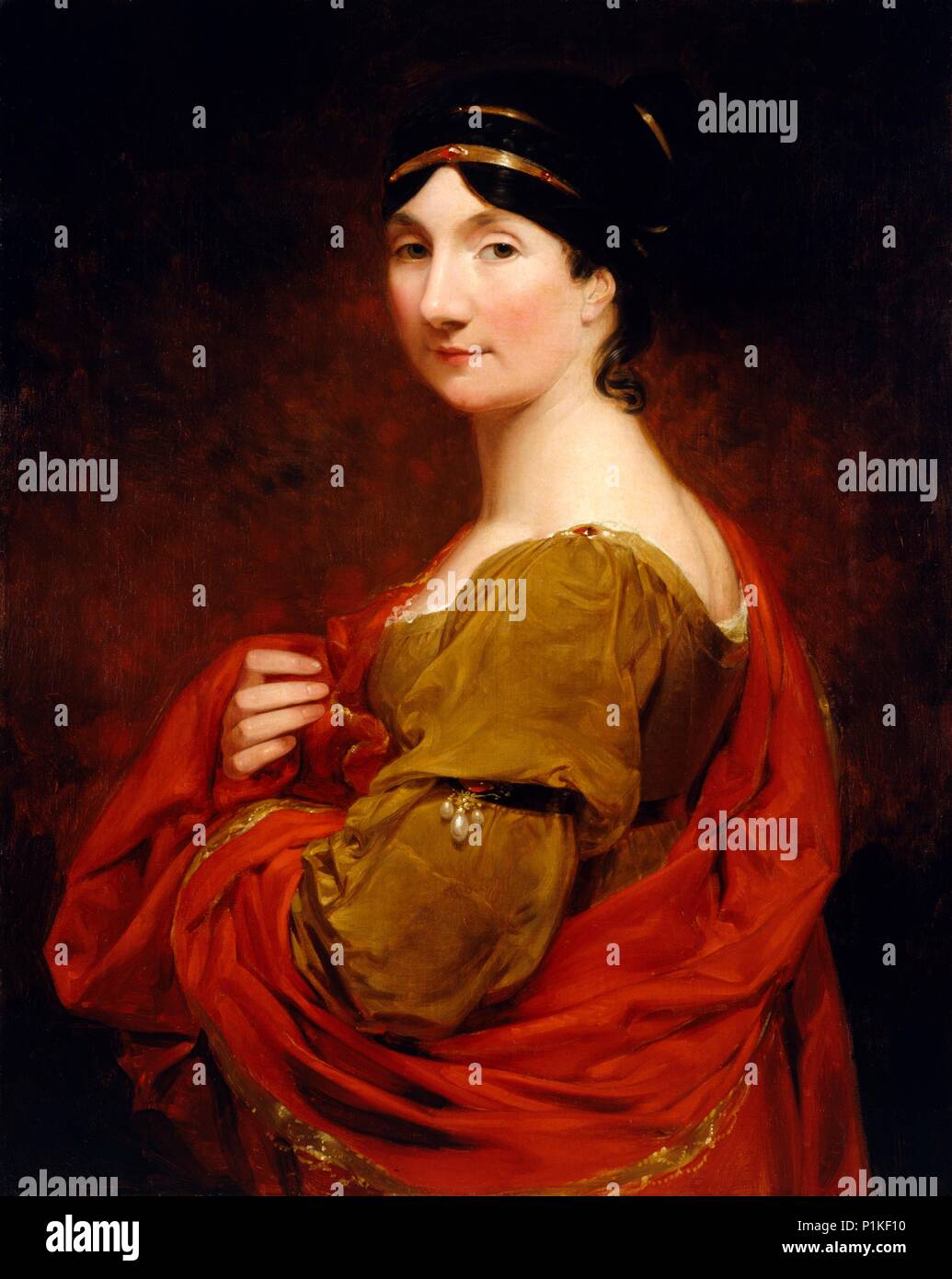 Countess of mansfield countess 19th century portrait woman hi-res stock ...