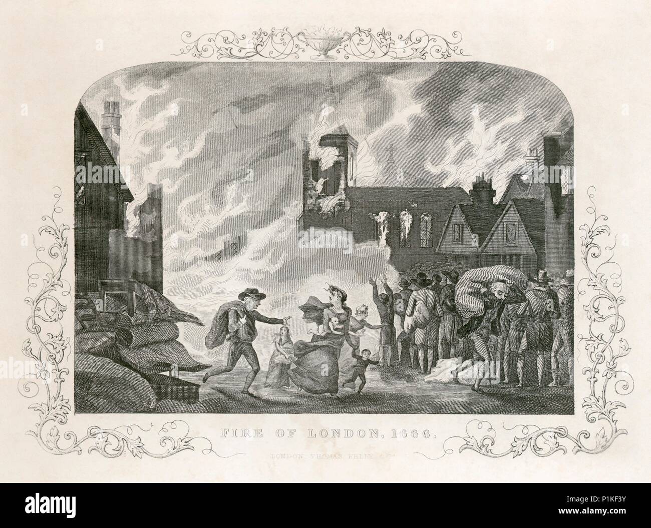 Great fire of london 1666 hi-res stock photography and images - Alamy
